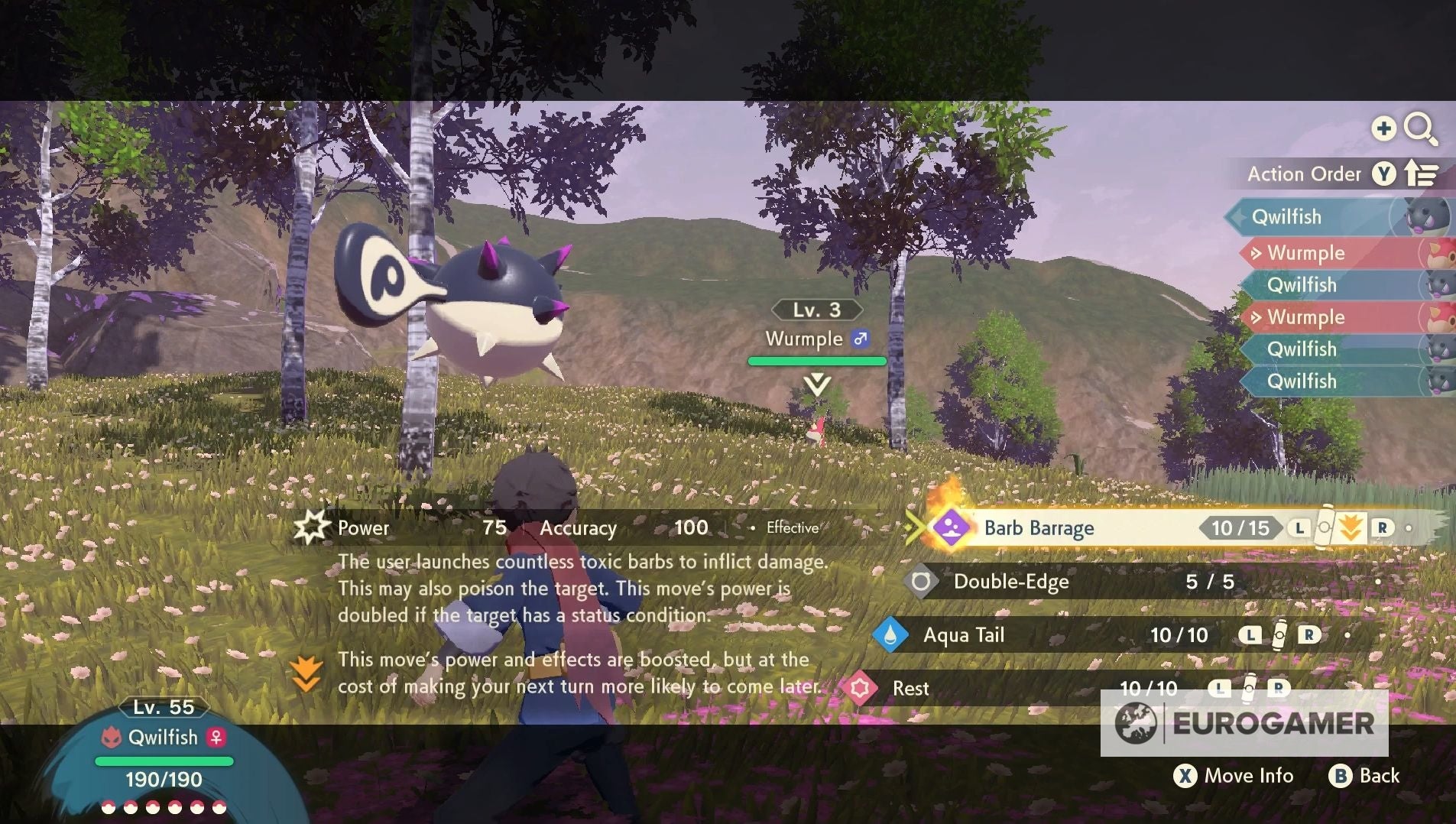 How to evolve Hisui Qwilfish into Overqwil in Pokémon Legends Arceus | Eurogamer.net